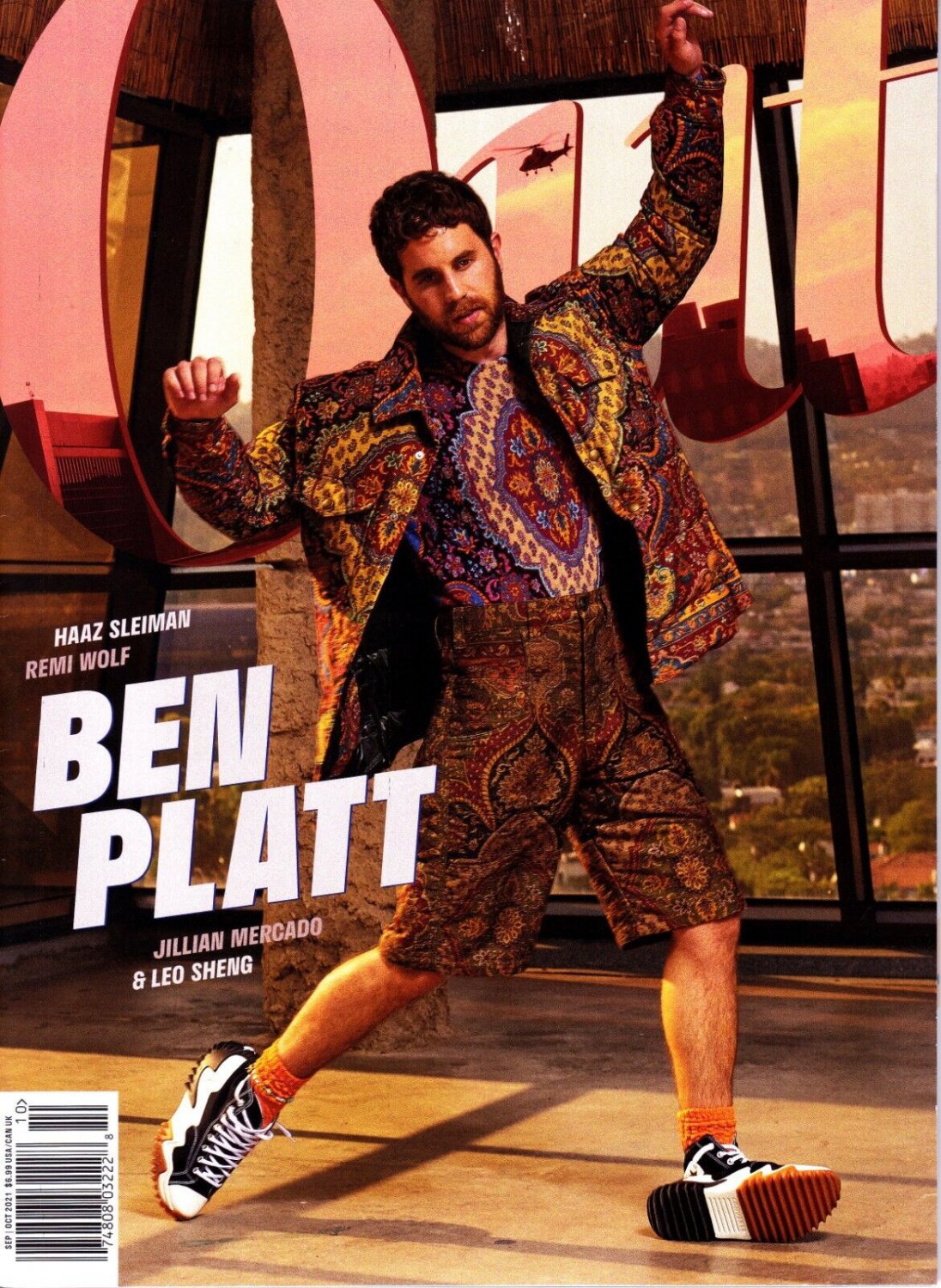 2021 September / October Out MAGAZINE - gay magazine queer LGBT - Ben Platt