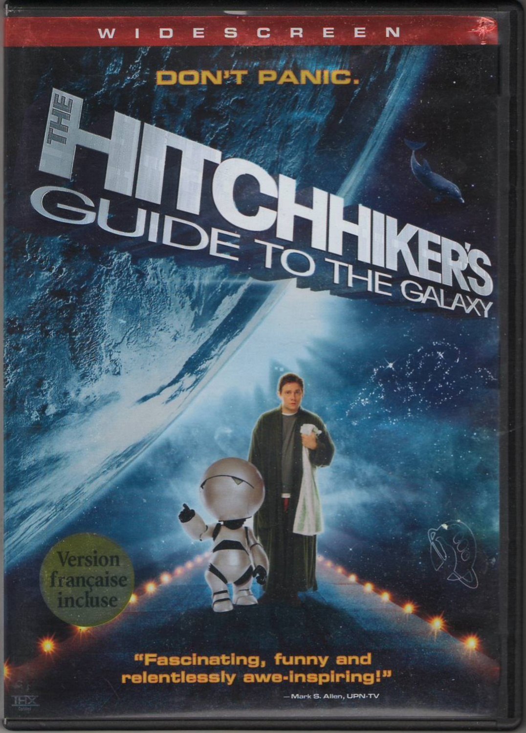 The Hitchhiker's Guide To The Galaxy Widescreen DVD PG Movie Region 1