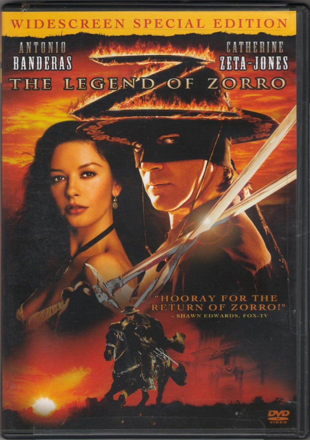 The Legend Of Zorro Antonio Banderas Catherine Zeta-Jones Widescreen ...