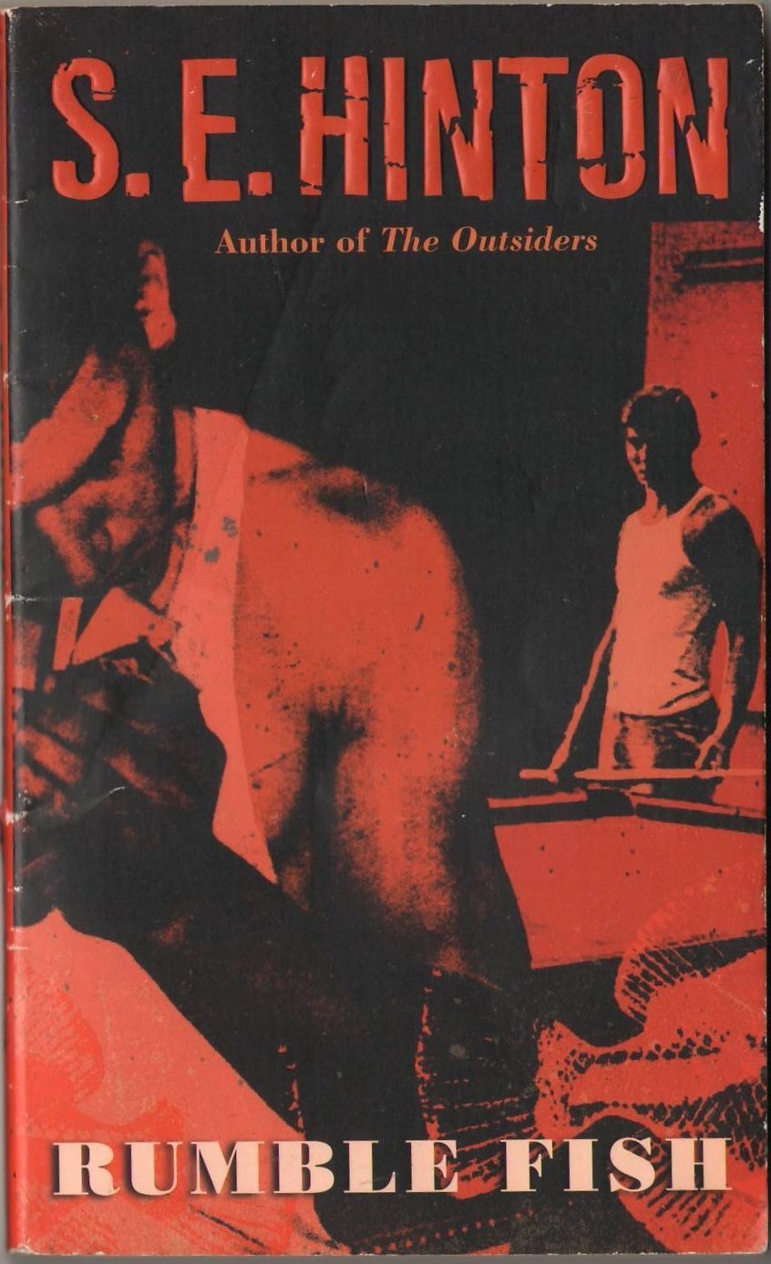 Rumble Fish by S. E. Hinton Rusty-James Tough Guy Fiction Fantasy Book Paperback