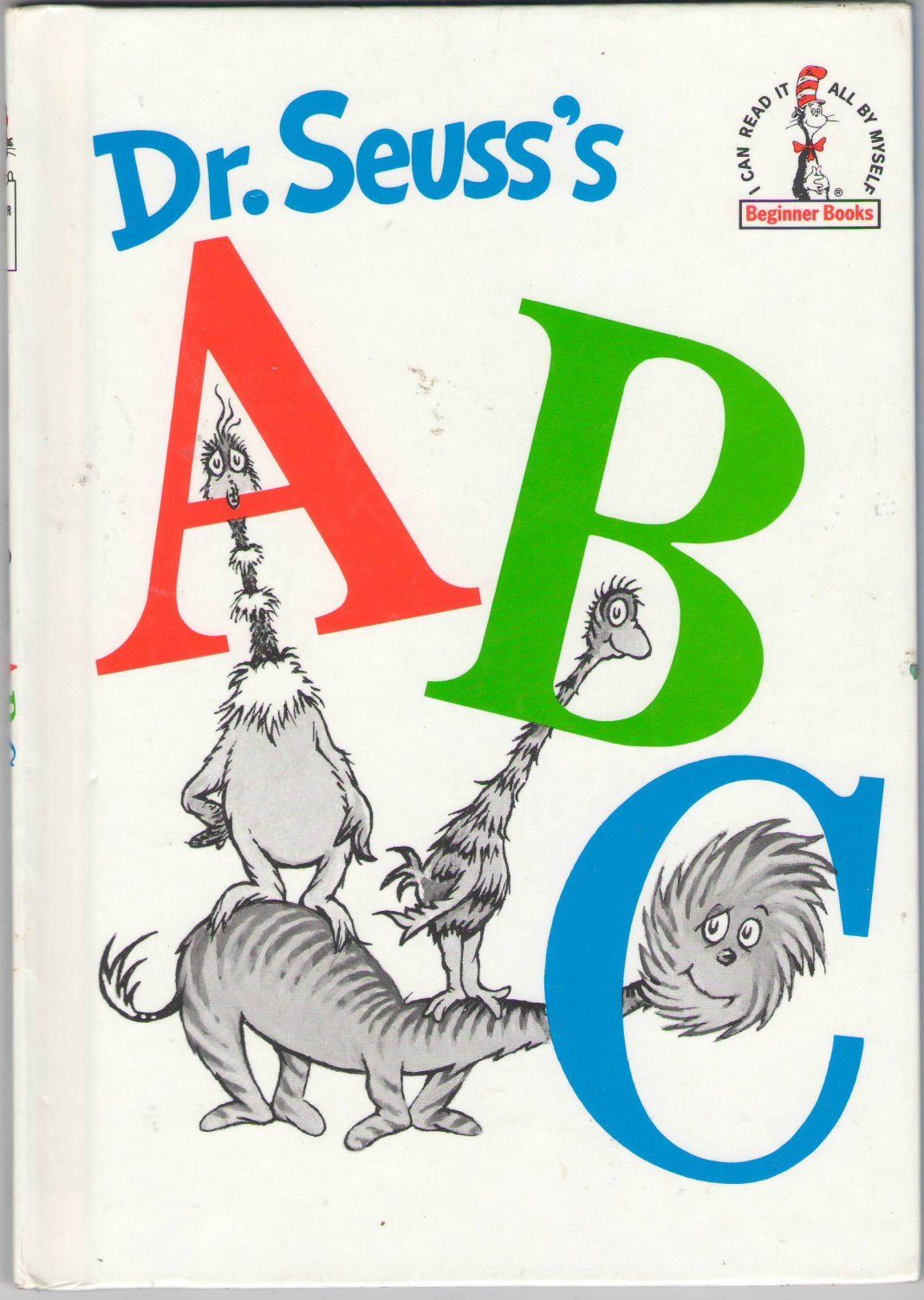 A B C by Dr. Seuss SMC Beginner Books I Can Read It All By Myself