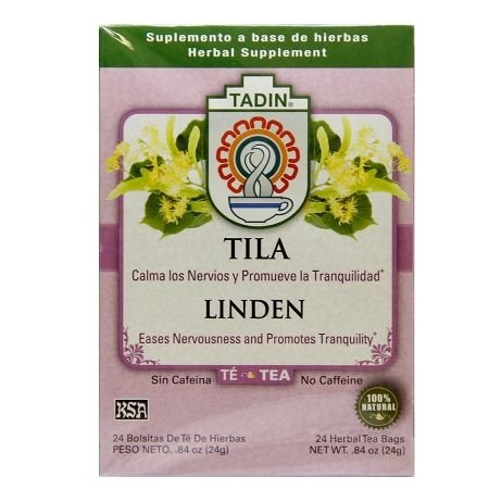 Tadin Linden Tea, Tila Tilo Herbal Tea 24 tea bags