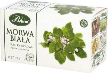 BIFIX Bi Fix morwa biala White Mulberry Supplement Herbal Tea BIOFIX