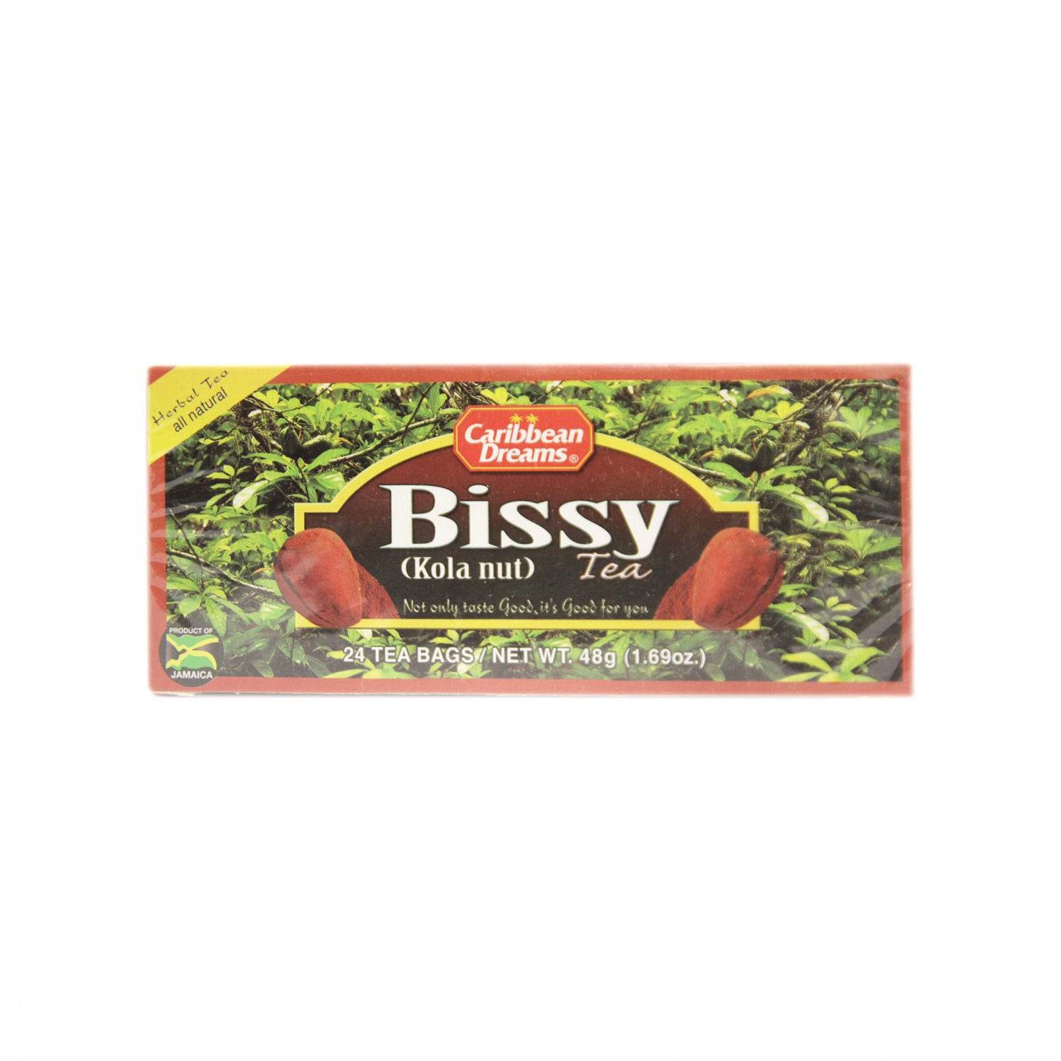 Caribbean Dreams Bissy Kola Nut Tea All Natural Herbal Tea + Product of ...