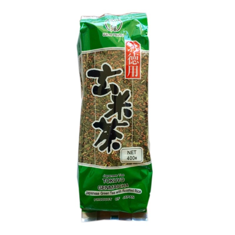 Ujino tsuyu Japanese Green Tea with Roasted Rice Loose Tokuyo Geinmacha ...