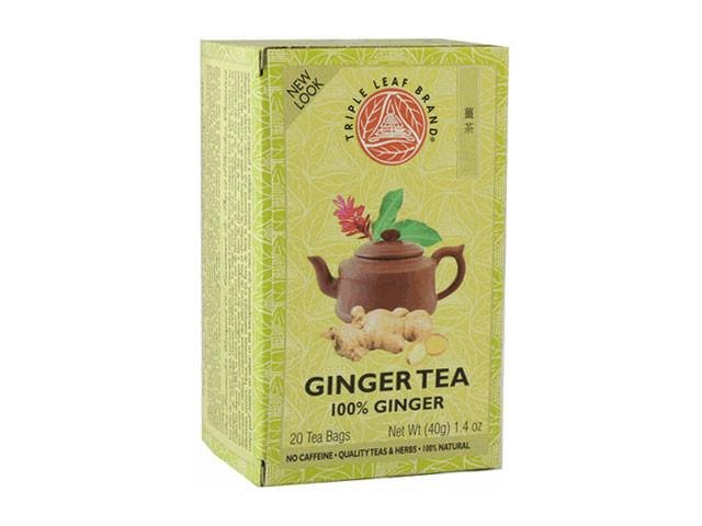 Triple Leaf Brand Ginger Tea Box of 20 Teabags
