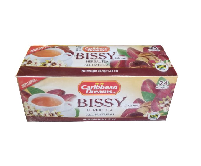 Caribbean Dreams Bissy Kola Nut Tea All Natural Herbal Tea + Product of ...