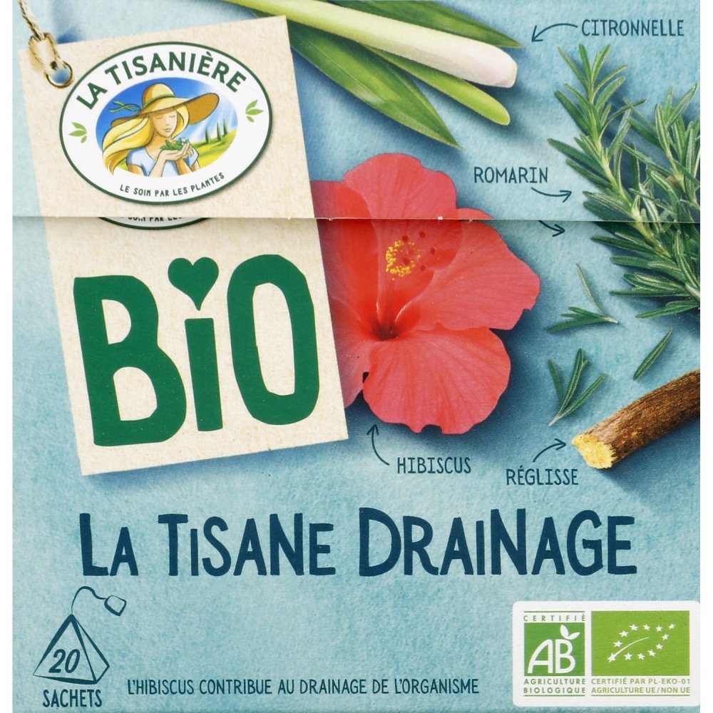 Diuretic Elimination Organic Herbal Tea La Tisaniere Infusion La Tisane ...