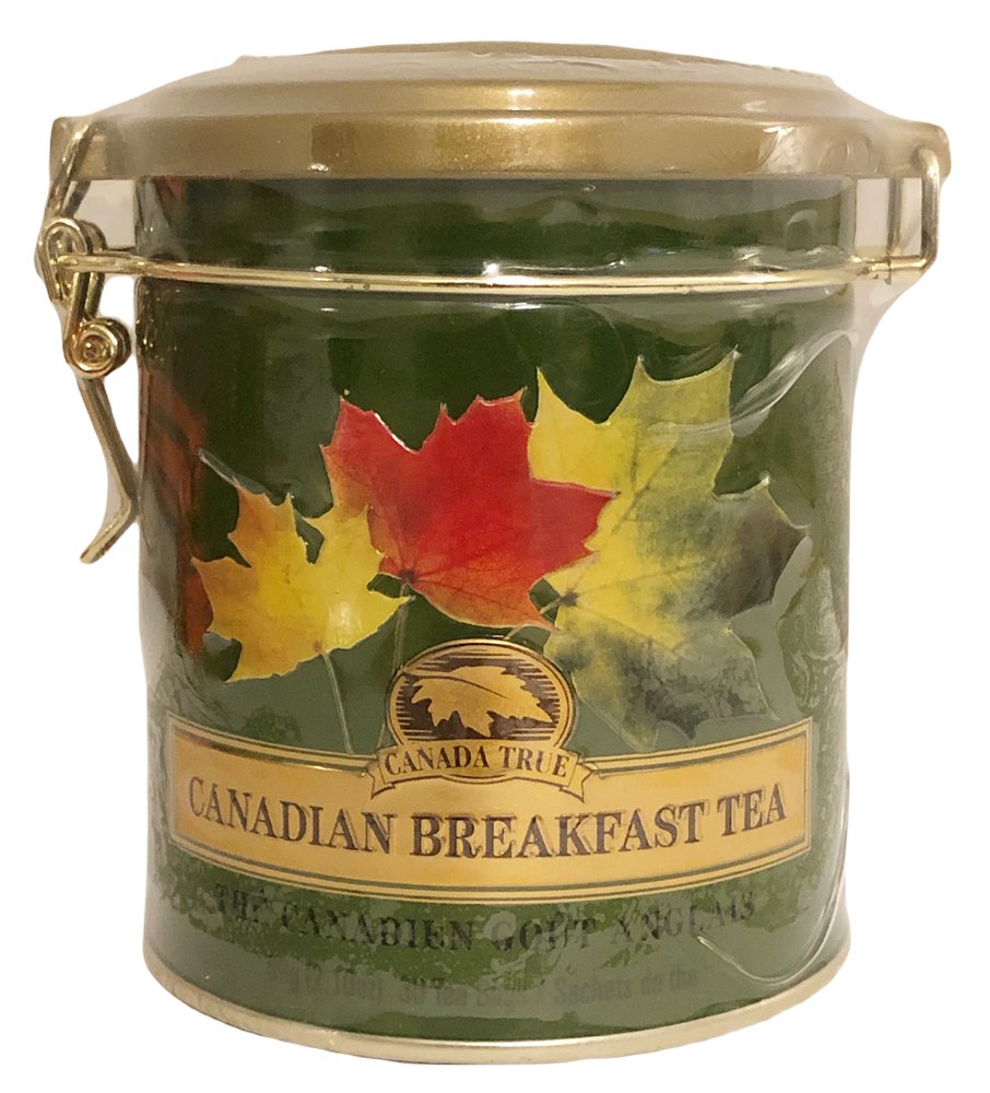Canadian Breakfast Tea 30 tea bags 60g Tin Canada True Souvenir Gift