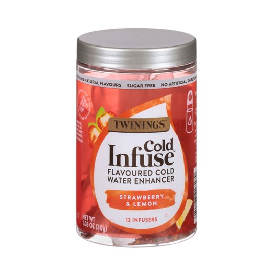 Summer Twinings Cold Infuse Flavoured Cold Water Enhancer Strawberry ...
