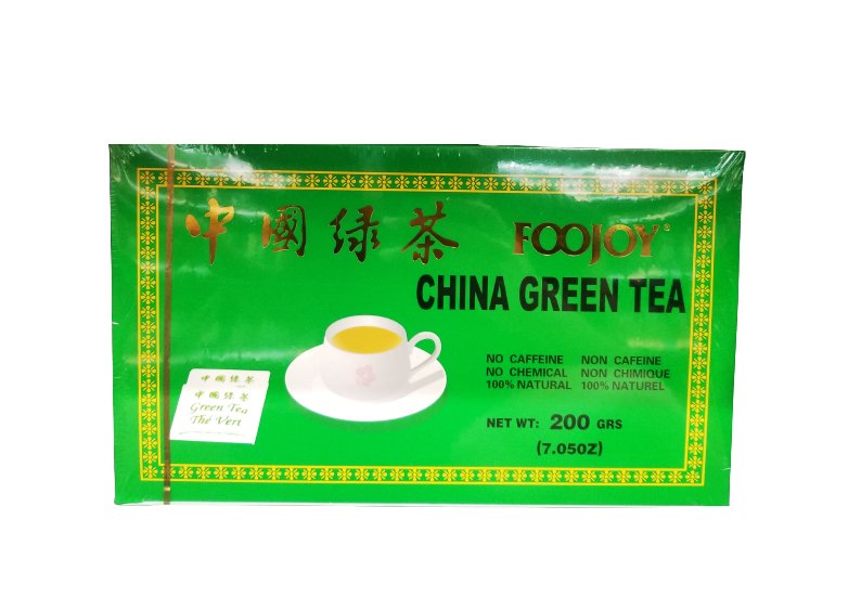 Foojoy Green Tea 100 tea bags, for Weight loss, Metabolism, Mental ...
