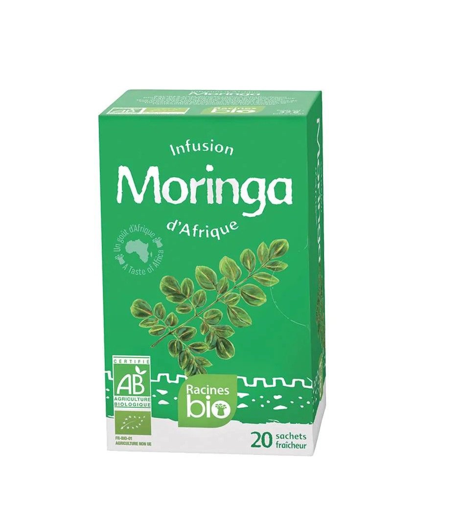 BIO Les Infusions d'Afrique Moringa 20 tea bags · African Herbal Tea ...