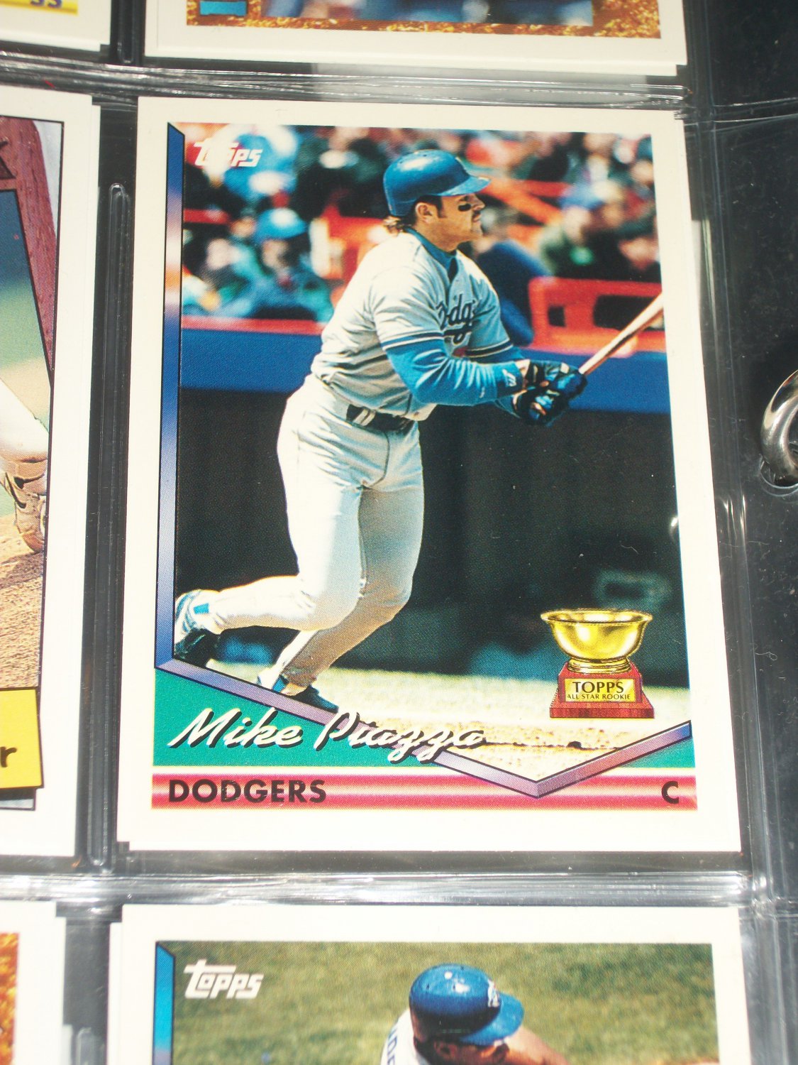 Mike Piazza 94 Topps All-Star Rookie Card