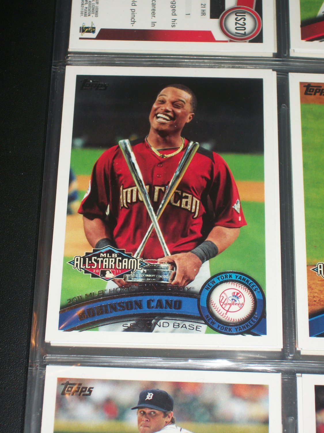 Robinson Cano 2011 Topps Baseball card- 2011 Home Run Derby Champion of ...