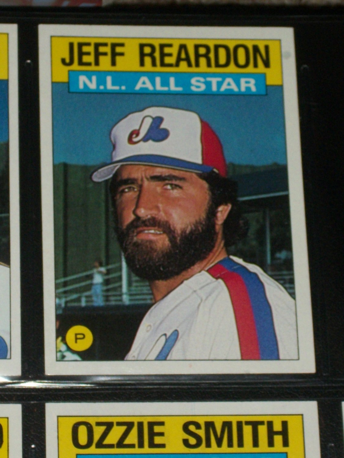Jeff Reardon 1986 Topps NL ALL-STAR BASEBALL CARD
