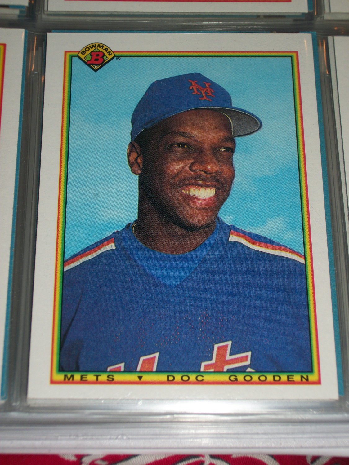 Doc Gooden 1990 Bowman Baseball Card
