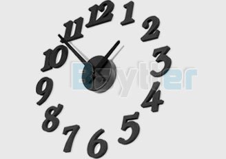 Modern Design Novel DIY Wall Clock