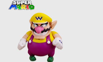 Lovely Super Mario Bros's Wario Figure Toy