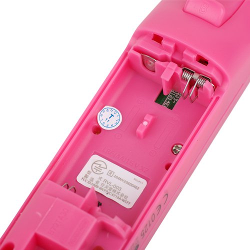 Wii Remote Plus with Protective Case - Pink