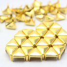100 12mm Gunmetal Triangle Studs DIY Studs Metal Studs Craft Studs ...