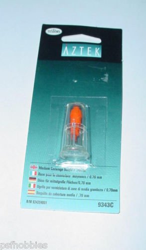 Testors Aztek Airbrush Medium Detail Nozzle Spray Tip .70MM Mint In Package