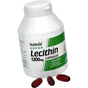 HealthAid Super Lecithin 1200mg (unbleached) Capsules 100's 100 Caps
