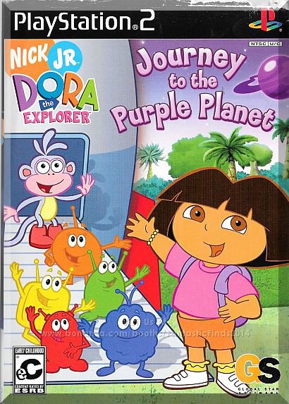 PS2 - Dora The Explorer: Journey To The Purple Planet (2005) *Complete*