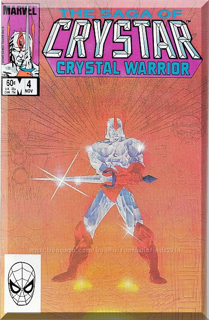 The Saga Of Crystar, Crystal Warrior #4 (1983) *Bronze Age / Marvel Comics*