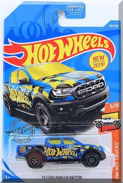 Hot Wheels - '19 Ford Ranger Raptor: '19 HW Hot Trucks #5/10 - #185/250 ...