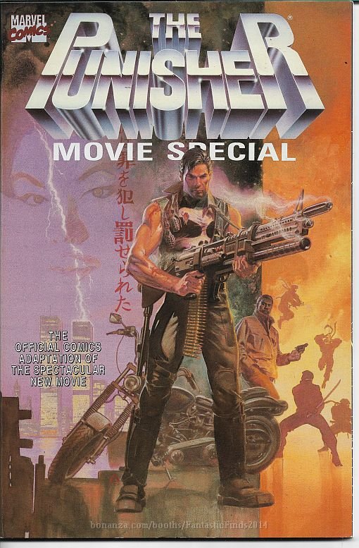 The Punisher Movie Special #1 (1990) *Marvel Comics / Official Film ...