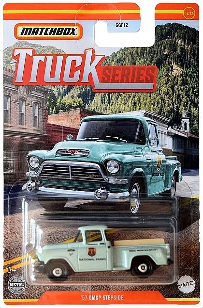 Matchbox - '57 GMC Stepside: MBX Truck Series #12/12 (2022) *Green Edition*
