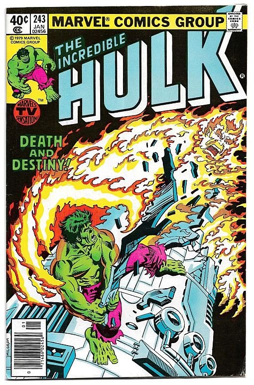 The Incredible Hulk #243 (1980) *Marvel Comics / Goldbug / Tyrannus ...