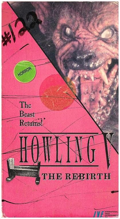 VHS - Howling V: The Rebirth (1989) *Victoria Catlin / Mary Stavin ...