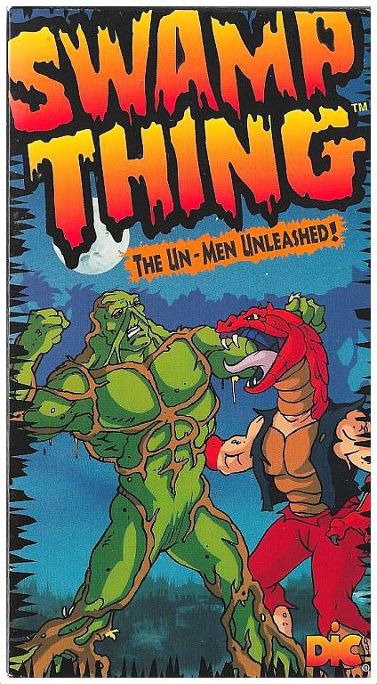 VHS - Swamp Thing: The Un-Men Unleashed! (1990) *Features 1st Classic Episode*