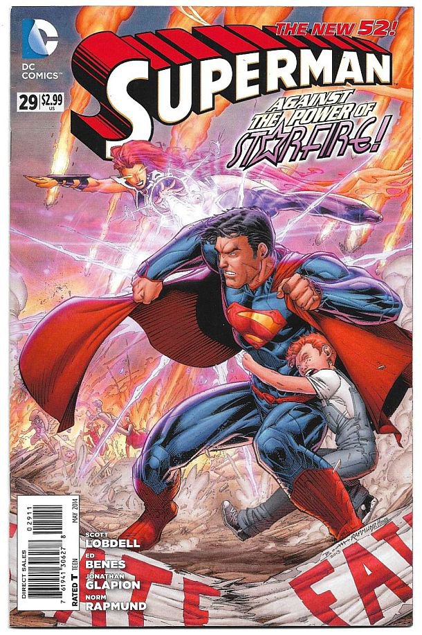Superman #29 (2014) *DC Comics / Starfire / Blackfire / Helspont ...