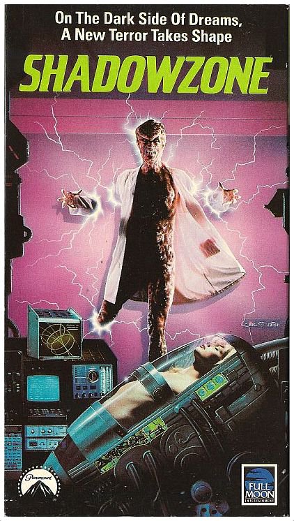 VHS - Shadowzone (1990) *Louise Fletcher / James Hong / Full Moon Pictures*