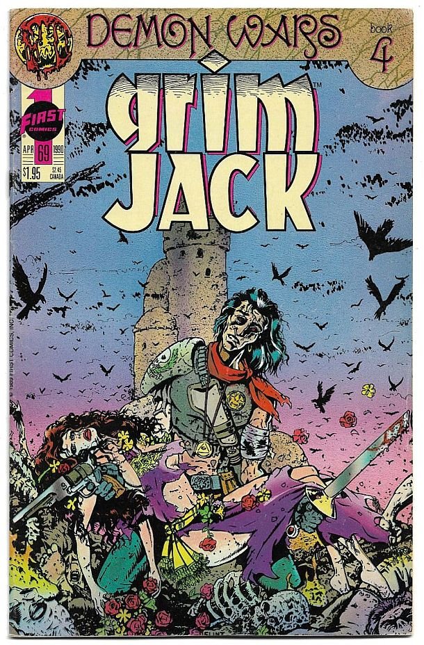 Grimjack #69 (1990) *First Comics / Demon Wars Book 4 / John Gaunt ...