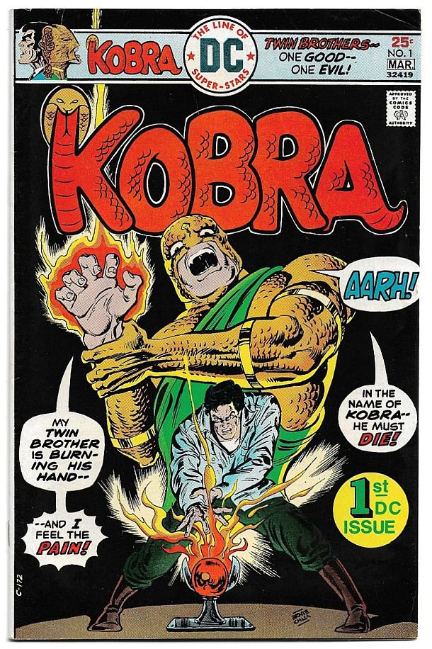 Kobra #1 (1976) *DC Comics / Bronze Age / Art by Jack Kirby / Horst ...