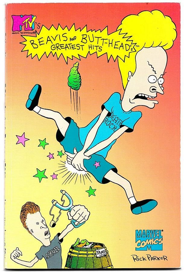 Beavis And Butt-Head's Greatest Hits (1994) *Marvel Comics / TPB ...