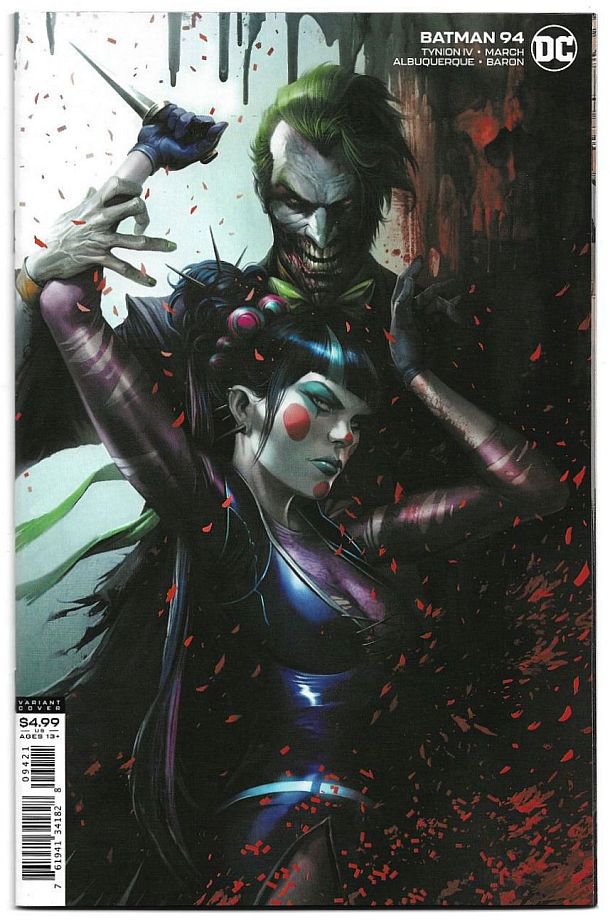 Batman #94 (2020) *DC Comics / Cardstock Variant Cover Art By Francesco ...