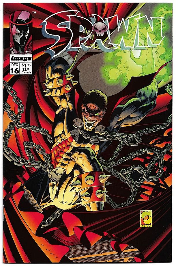 Spawn #16 (1993) *Image Comics / Art & Cover By Greg Cappulo / The Violator*