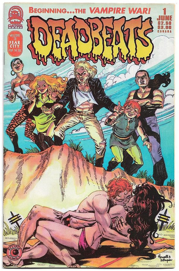 DeadBeats #1 (1993) *Claypool Comics / Cover Art By Richard Howell ...