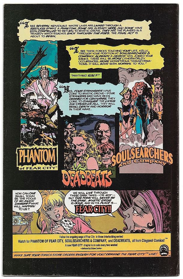 DeadBeats #1 (1993) *Claypool Comics / Cover Art By Richard Howell ...