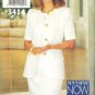 Butterick 6255 (1992) Vintage Plus Size Pattern Jacket/Top Skirt 16-24 ...