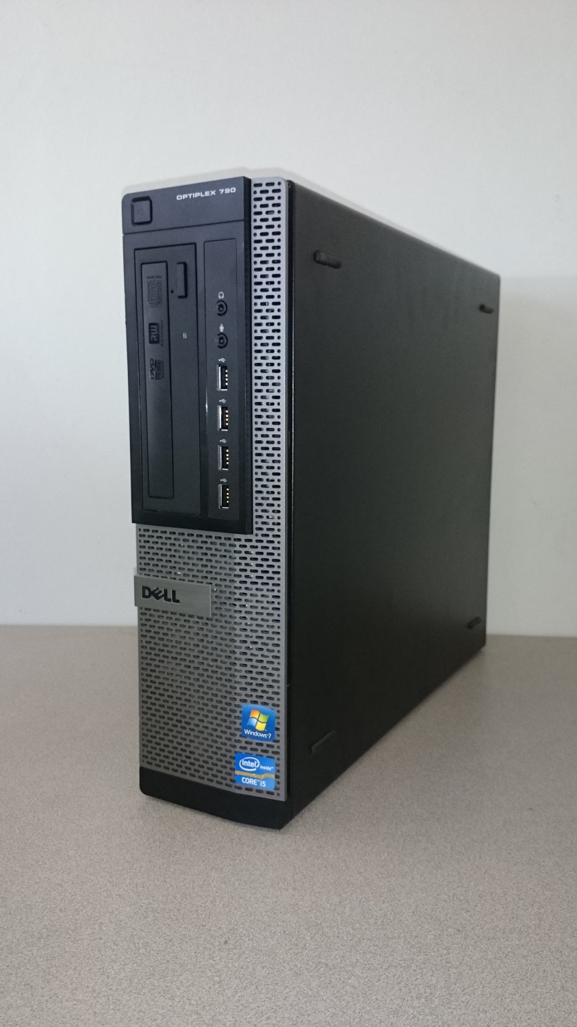 Dell 790 Quad Core i5 3.10GHz SFF Wifi 4GB RAM Windows 7 250GB Computer
