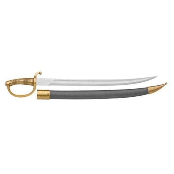 Napoleonic Era 1800s French Pirate 30" Cutlass Sword with Scabbard by Denix