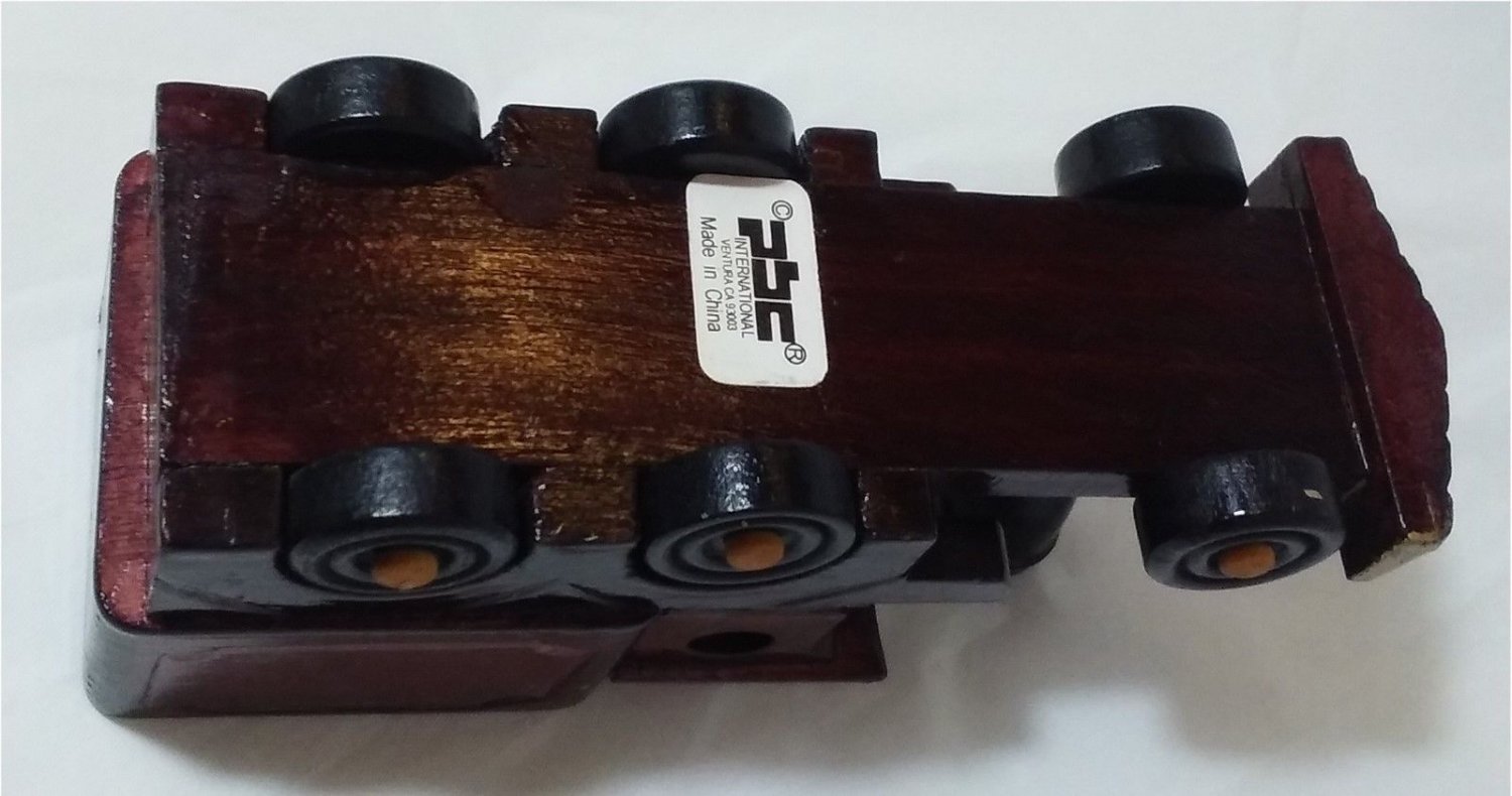 PBC International Wooden Train