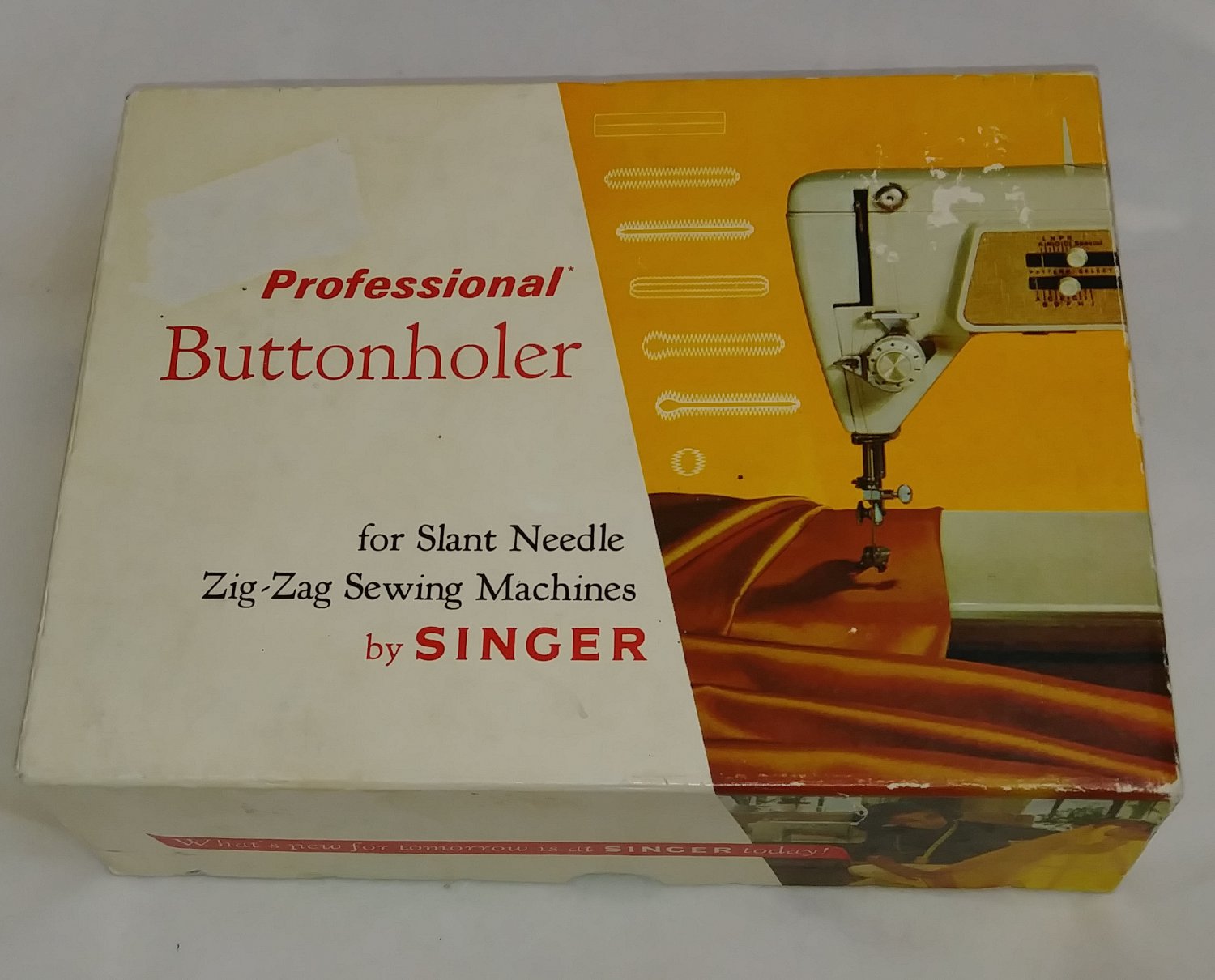Professional Buttonholer by Singer Part No. 161829