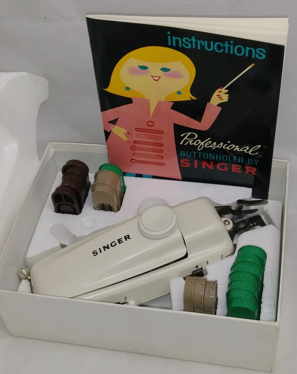Professional Buttonholer by Singer Part No. 161829