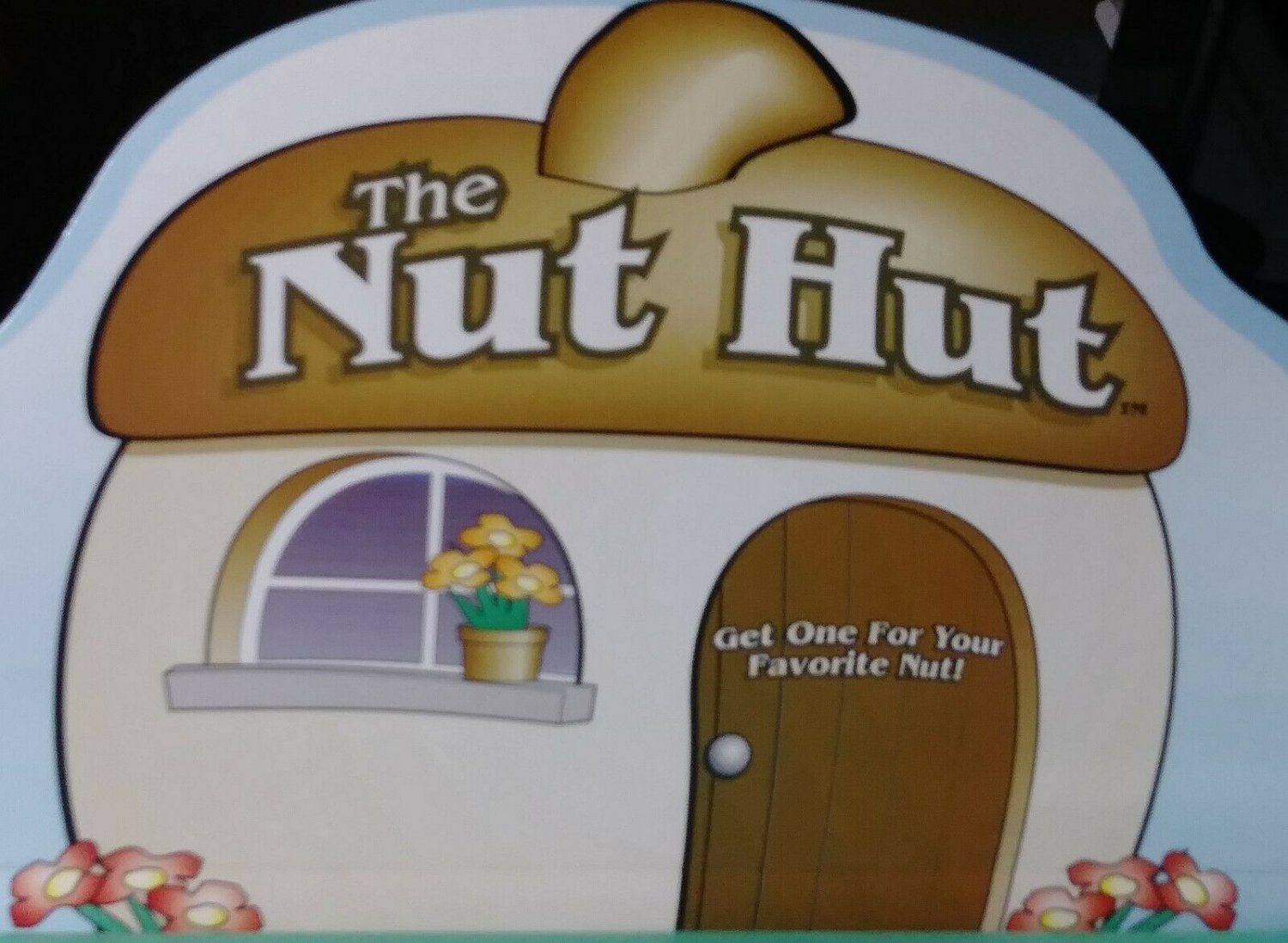 Nutty Nuts Countertop Display figurines Grandpa Grandma Brother Sister ...